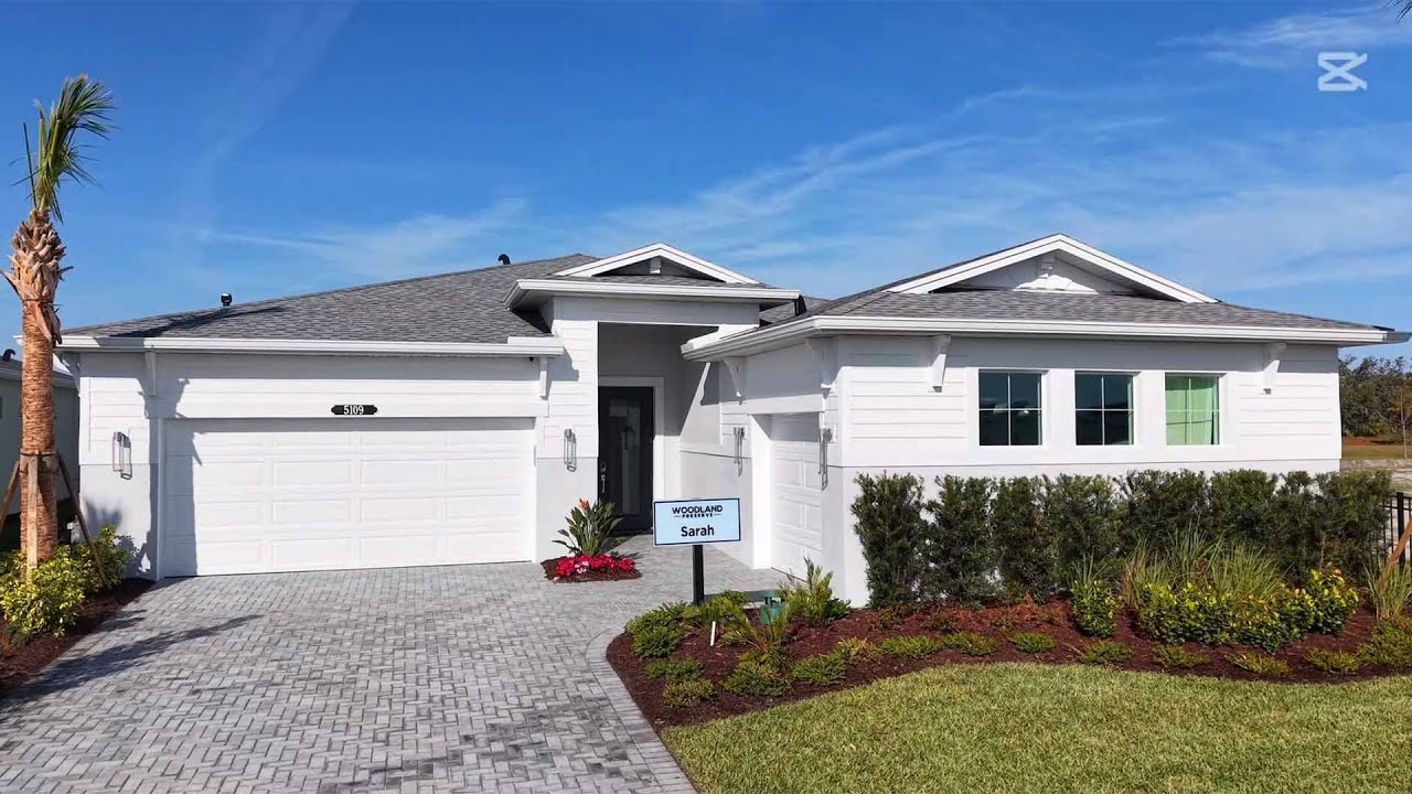 The Sarah Model Home at Woodland Preserve - YouTube