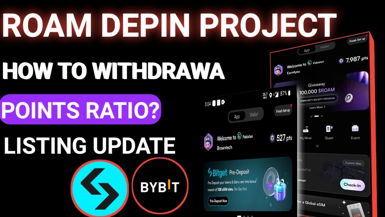 Roam network updates how to claim roam token how check airdrop when ...