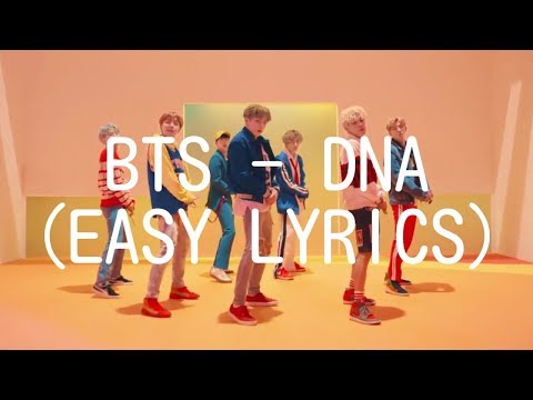 BTS - DNA (EASY LYRICS)