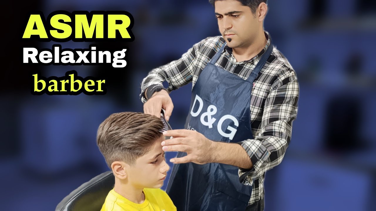 ASMR BARBER SHOP | Asmr fast haircut _ Relax With Haircut - YouTube
