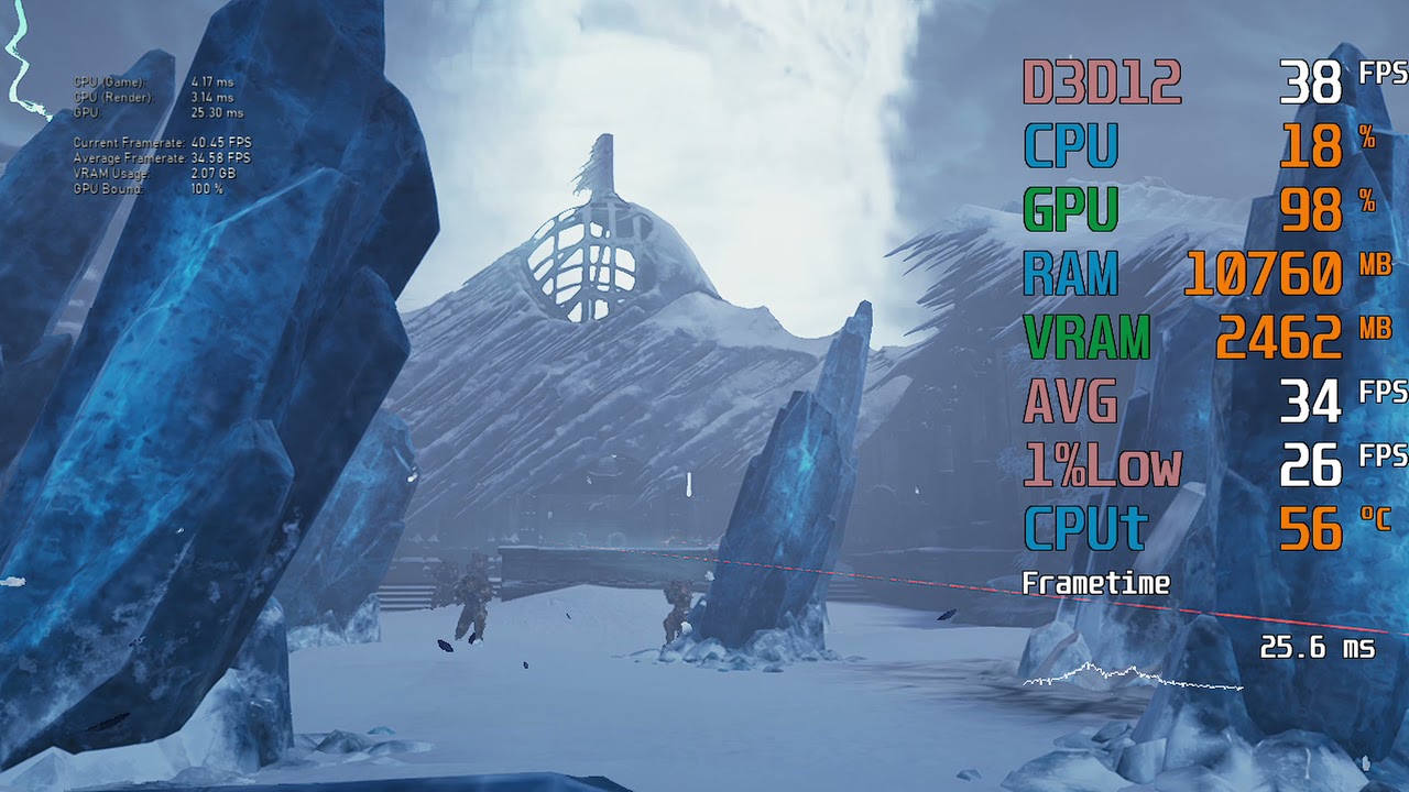 Intel UHD Graphics 750 -- Intel Core i5-11600K -- Gears 5 Benchmark ...