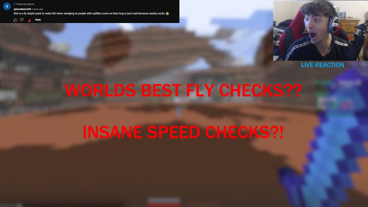 "Show the world your insane fly" | ElevateMC's impossible to bypass fly ...