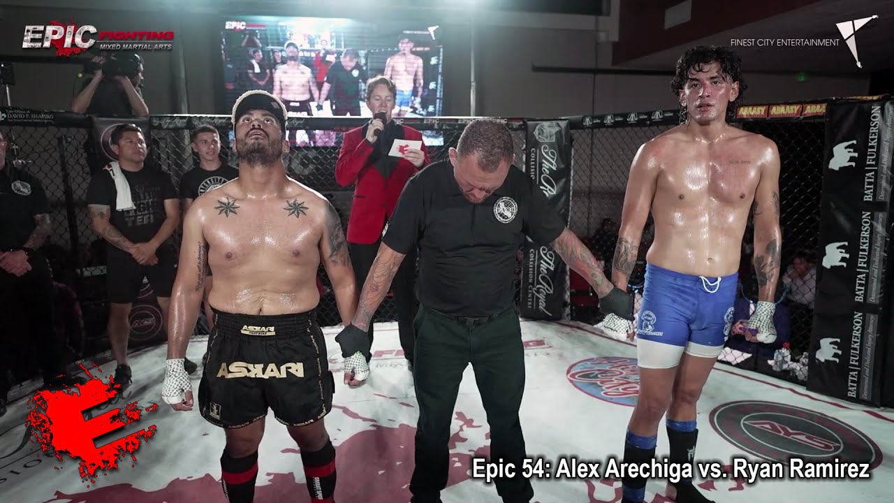 Epic 54: Alex Arechiga vs. Ryan Ramirez - 08.11.23 - YouTube