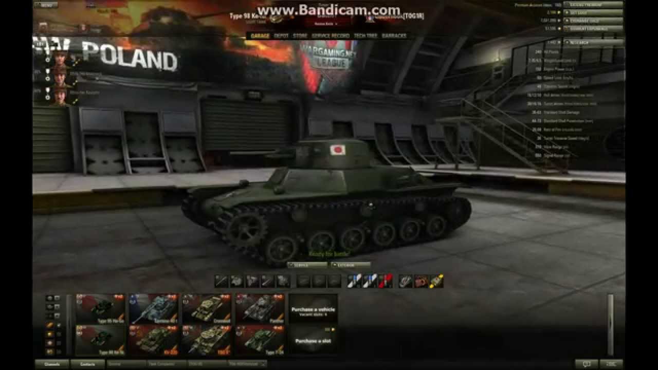 Type 98 Ke-Ni tank review World of Tanks - YouTube