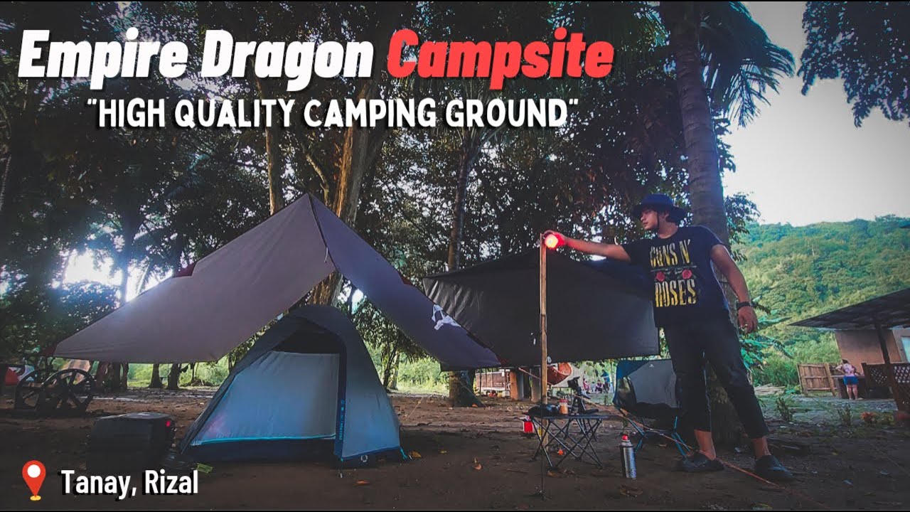 Camping in the Rain and Foggy Morning at Empire Dragon Campsite - YouTube
