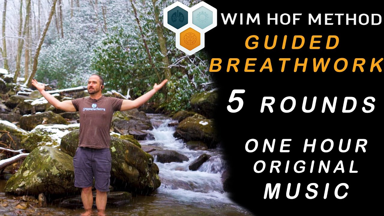 Wim Hof Method 5 Rounds, Increasing Intensity, 1 Hour Original Music ...