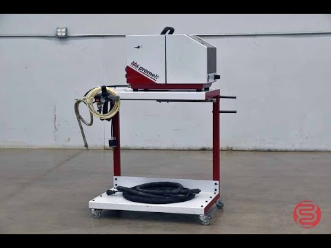 2011 HHS Promelt HMP-04 Hot Melt Gluer w/ Glue Hose - YouTube