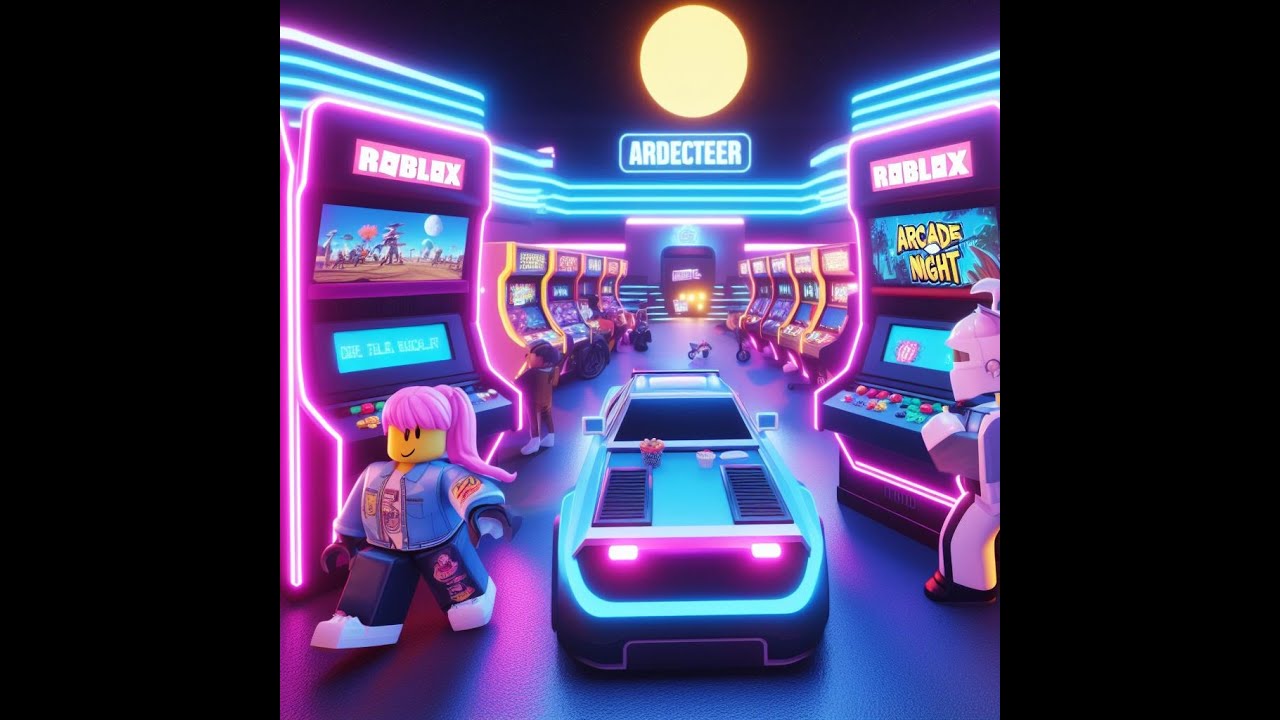 Retro Gaming Extravaganza: Join the Fun at Arcade Night in Roblox ...