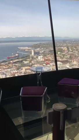 on the ride seatle space needle. - YouTube
