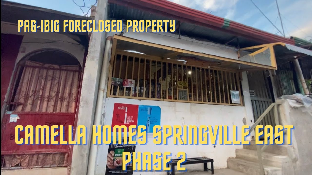 CAMELLA HOMES SPRINGVILLE EAST PHASE 2 / PAG-IBIG FORECLOSED PROPERTY ...