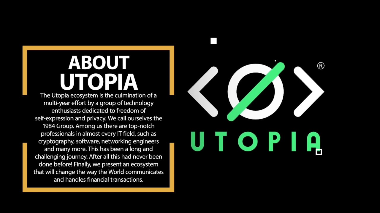 WHAT IS UTOPIA P2P Ecosystem? - YouTube