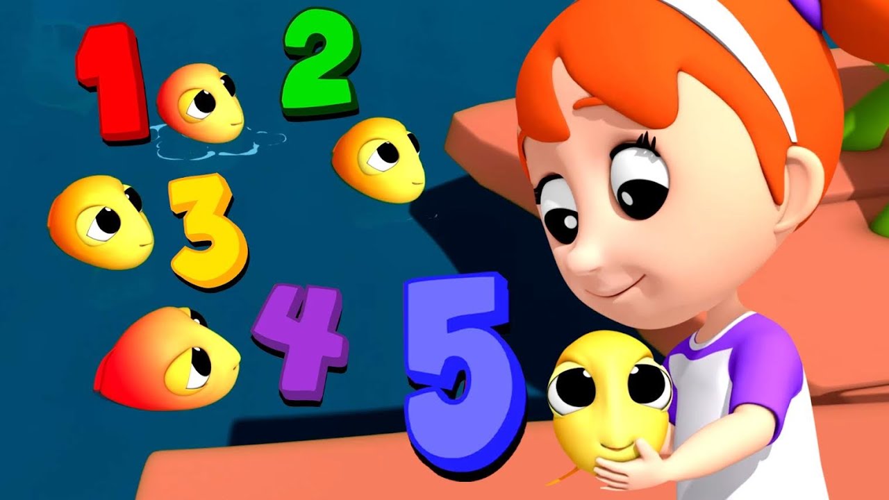 12345 Once I Caught A Fish Alive, Toddler Fun Learning Videos and ...