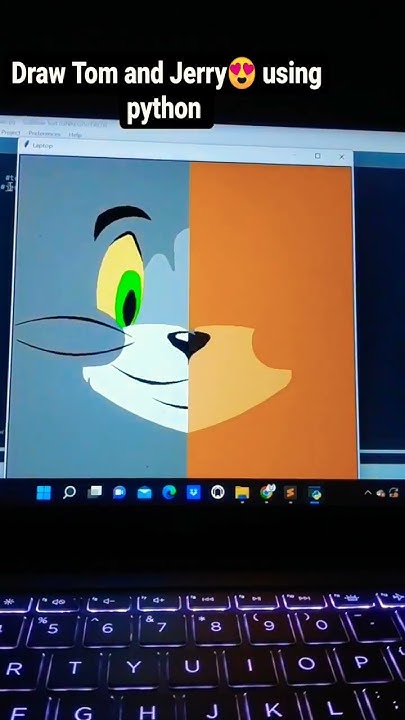 Tom and Jerry using python 😍🤯 #viral #shorts #short #python # ...