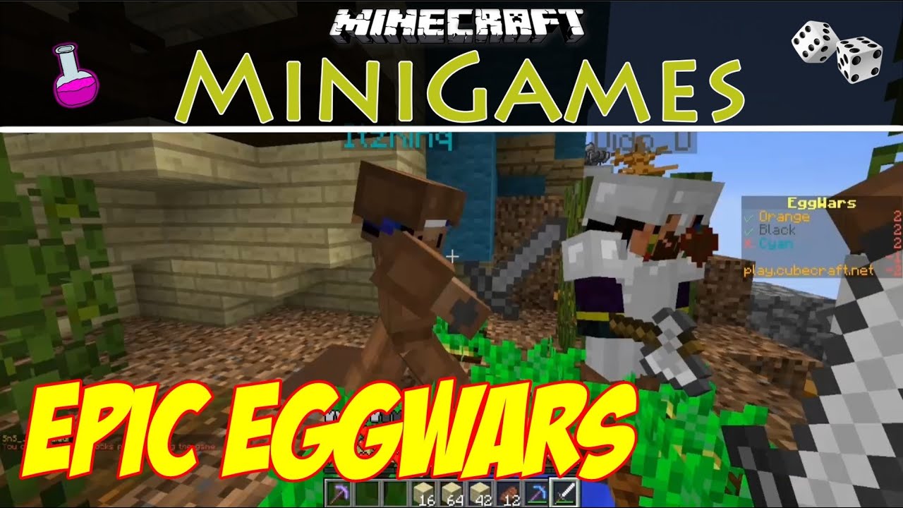 MC MiniGames | ЕПИЧЕН EggWars с Dido_D - YouTube