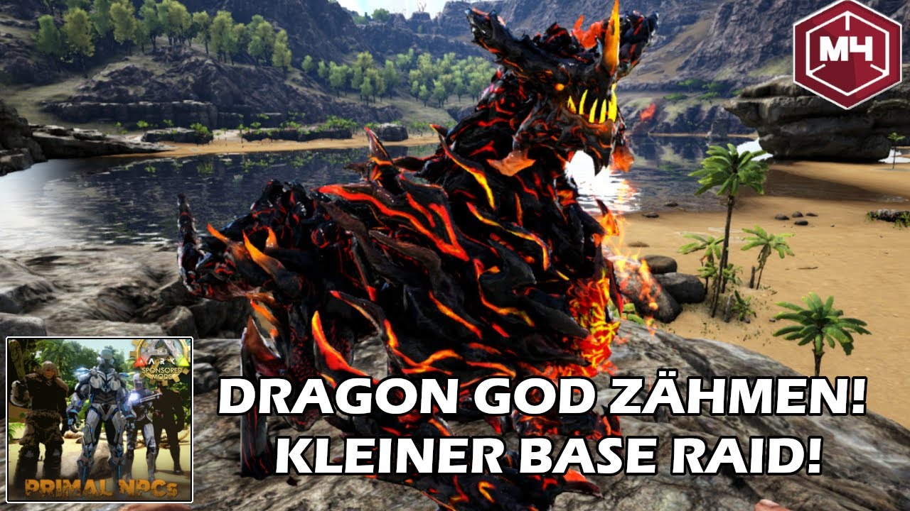 ARK Primalwars Modded - DRAGON GOD zähmen!😍 Unser RAIDZIEL angreifen ...