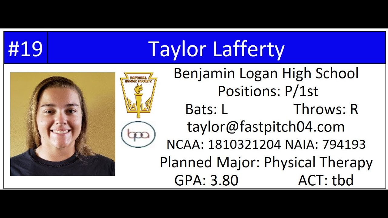 Taylor Lafferty, 2022, #19 P/1st R/L Power Doom #04 Gold (03-21-21 ...