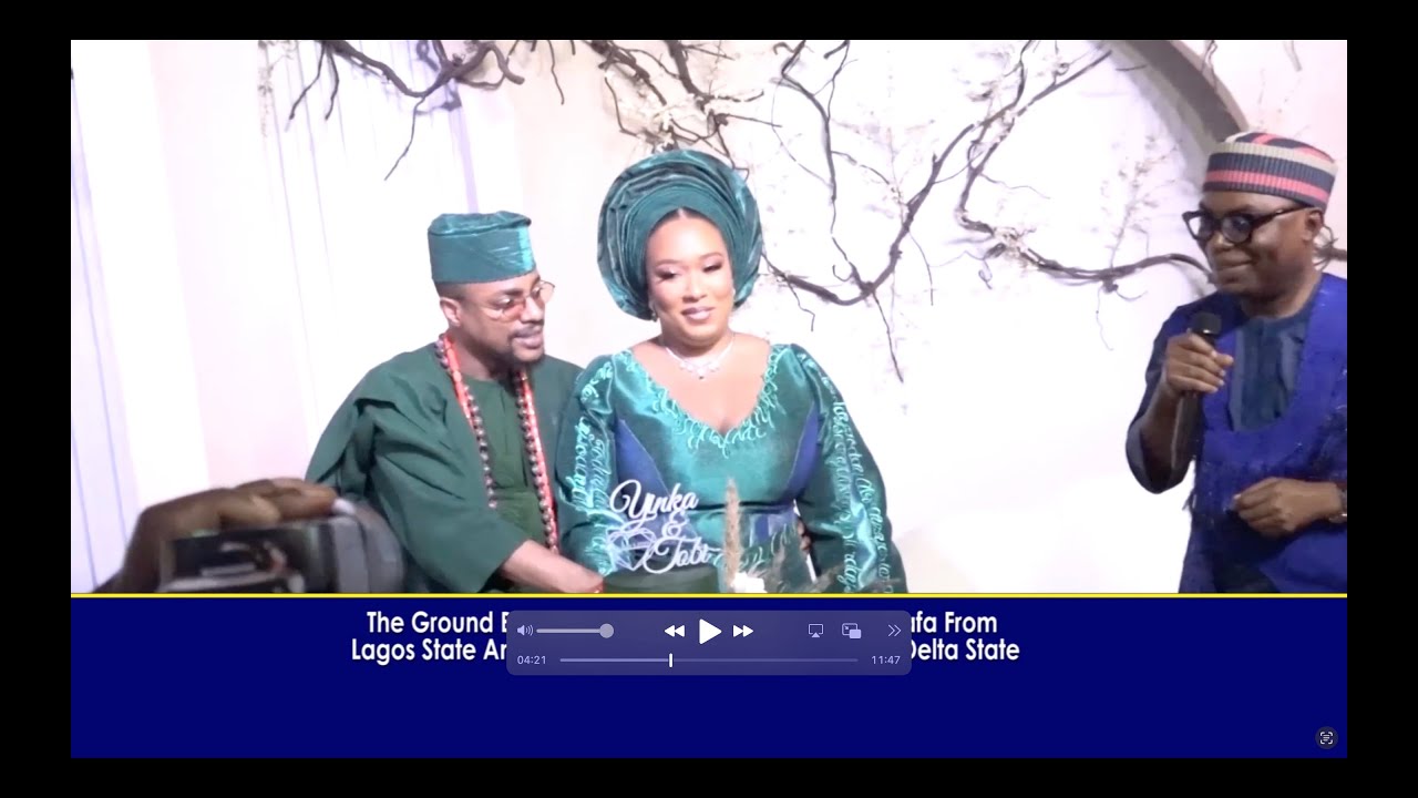 THE GROUND BREAKING WEDDING BETWEEN OLUWATOBI ASHAFA WED YINKA BELLO ...