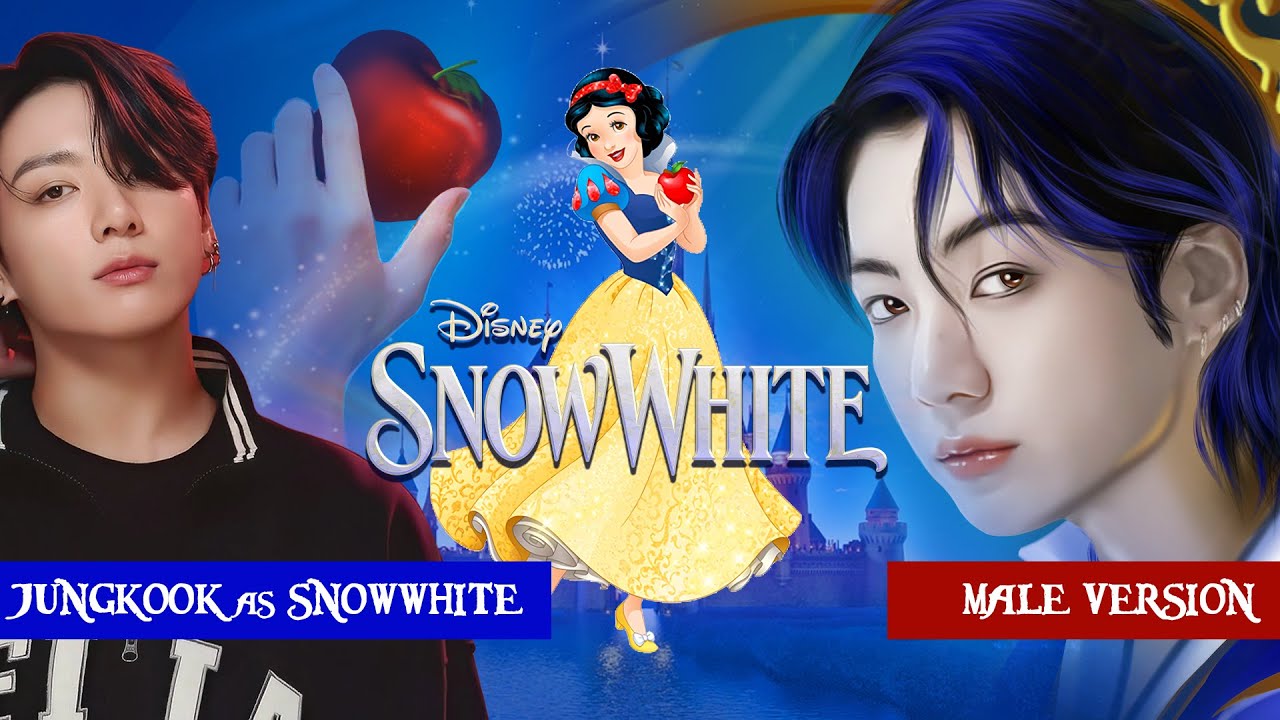 BTS Jungkook as Snow white male version | Disney 'Snow white' male ...