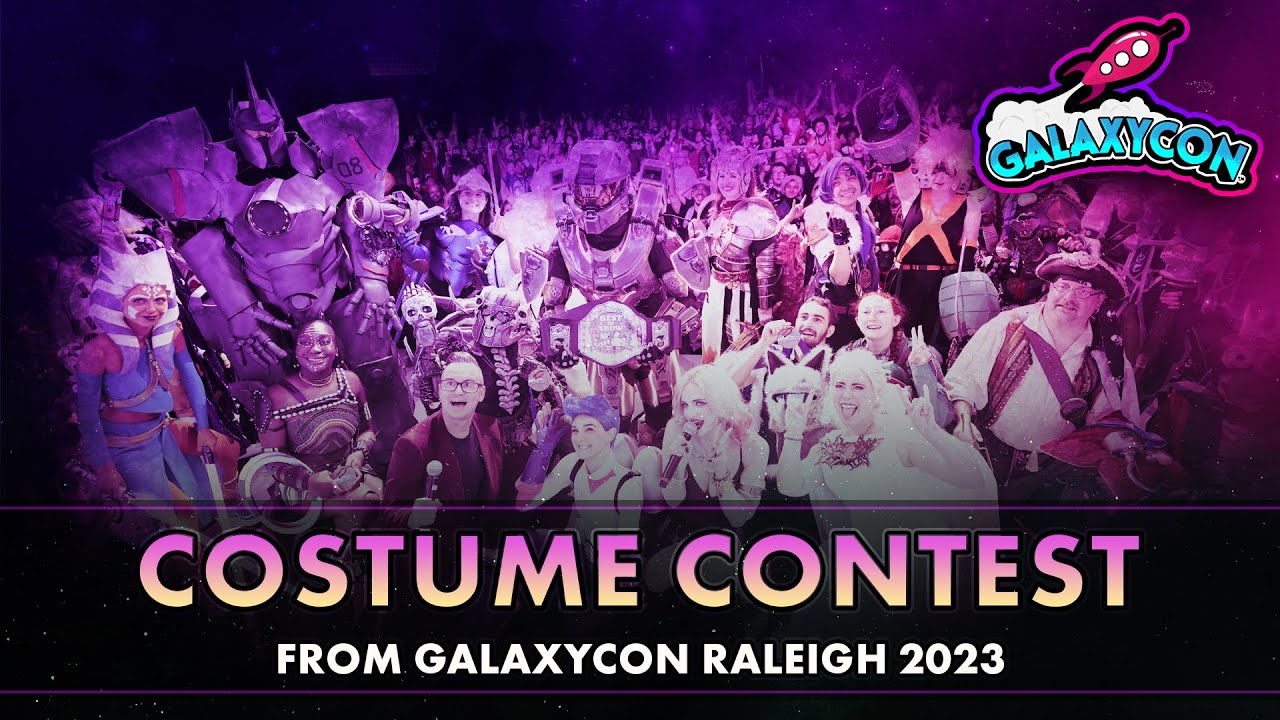 Costume Contest - GalaxyCon Raleigh 2023 - YouTube