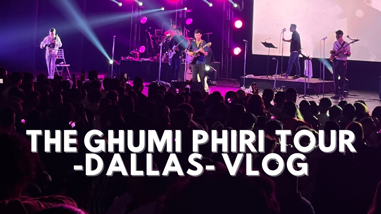 THE GHUMI PHURI TOUR - DALLAS - VLOG - YouTube