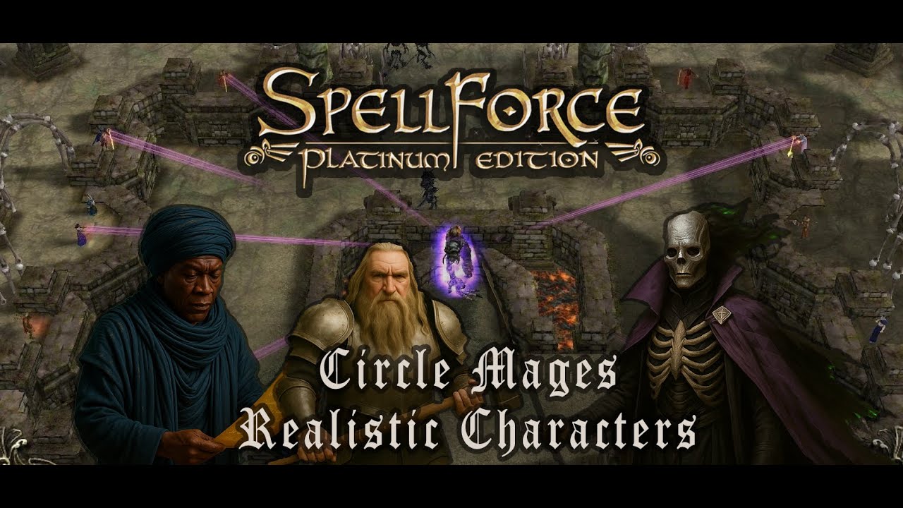 Spellforce: The Circle Mages brought to Life by AI - YouTube