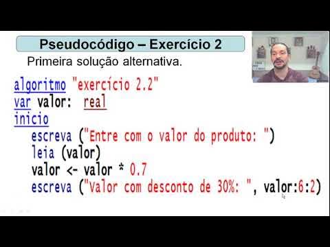 Videoaula 6 - Exercícios envolvendo conceitos básicos de Algoritmos em ...