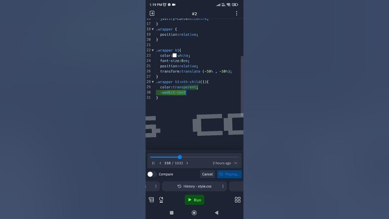 Text Animation 2 Html And Css Animation Codinglover Animation Programmer💥 Youtube