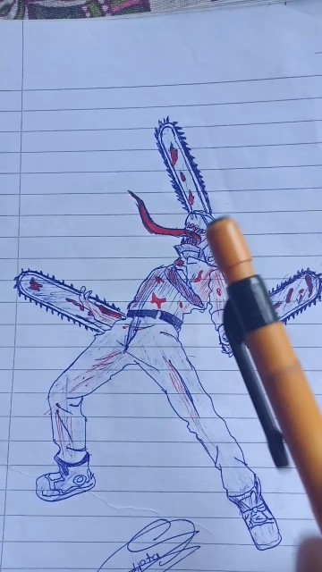 Sensomen drawing 💀#drawing #art #anime #popular - YouTube