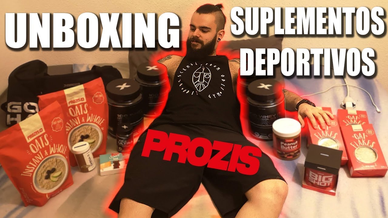 Unboxing Prozis || Mi Suplementación Deportiva || By 97javiersh - YouTube