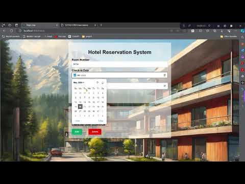 Hotel Reservation System using Reactjs, Express - YouTube