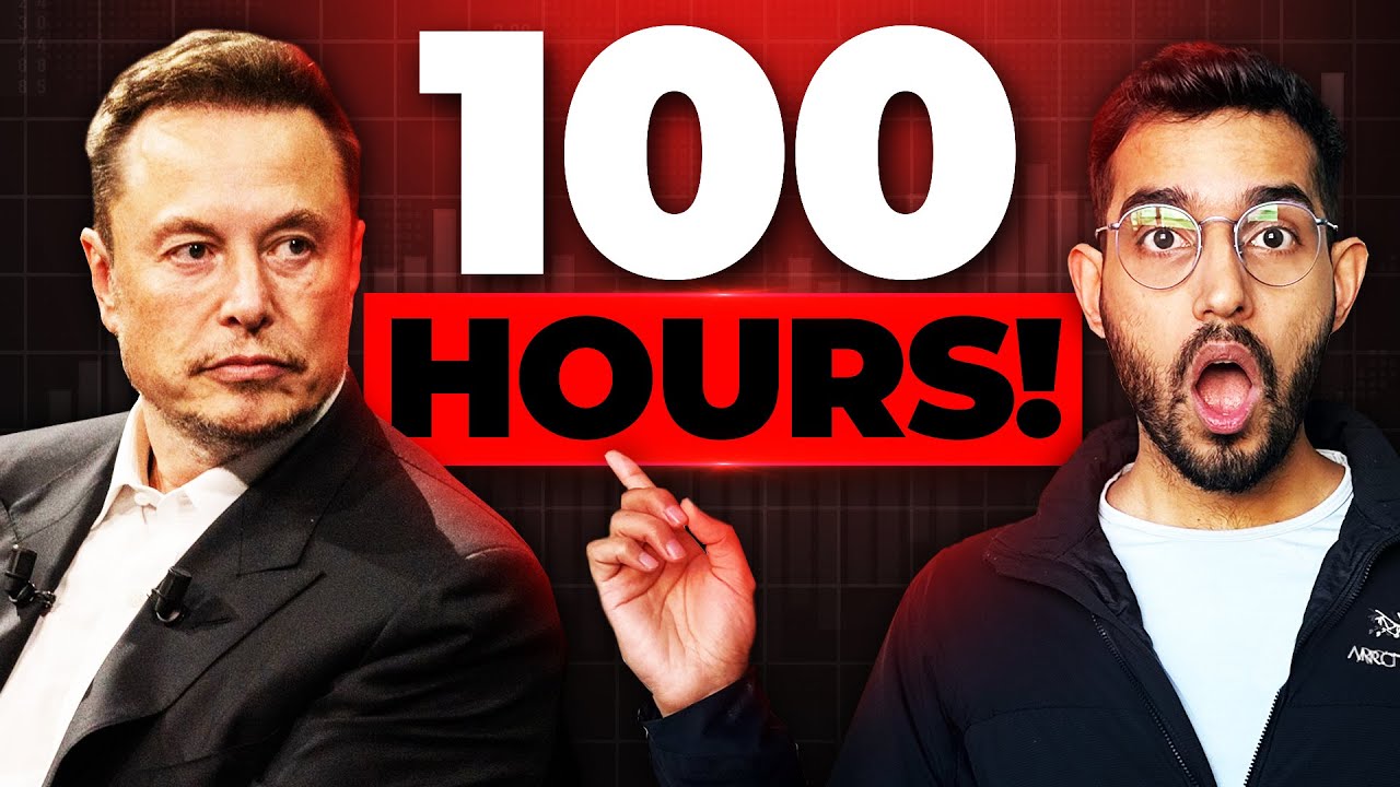 Is Elon Musk's 100-hour work week a MYTH?! - YouTube