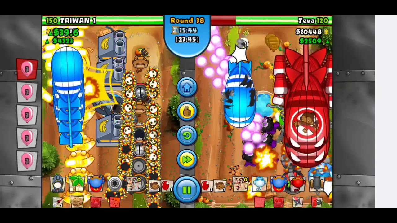 BTD battles攻略 什麼才是叫實力碾壓 - YouTube