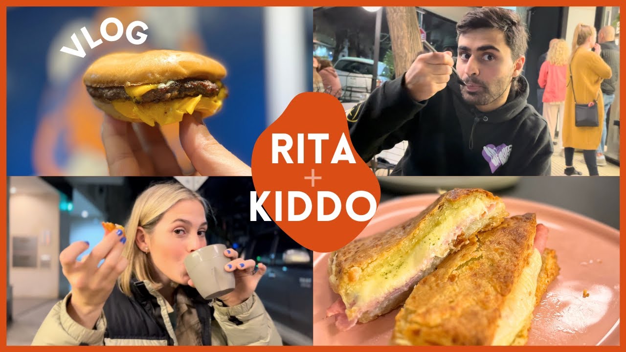VLOG - RITA + KIDDO BURGERS - YouTube