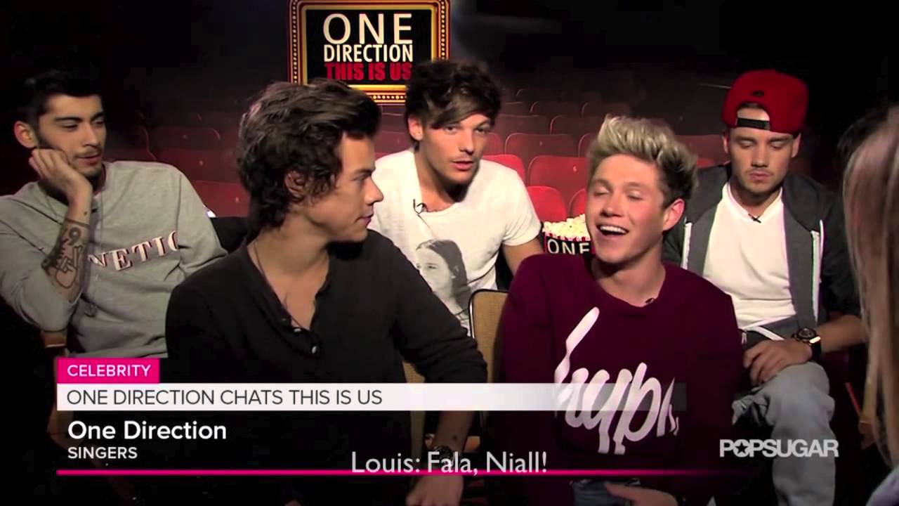 One Direction on This is Us Interview | POPSUGAR Interviews (LEGENDADO ...