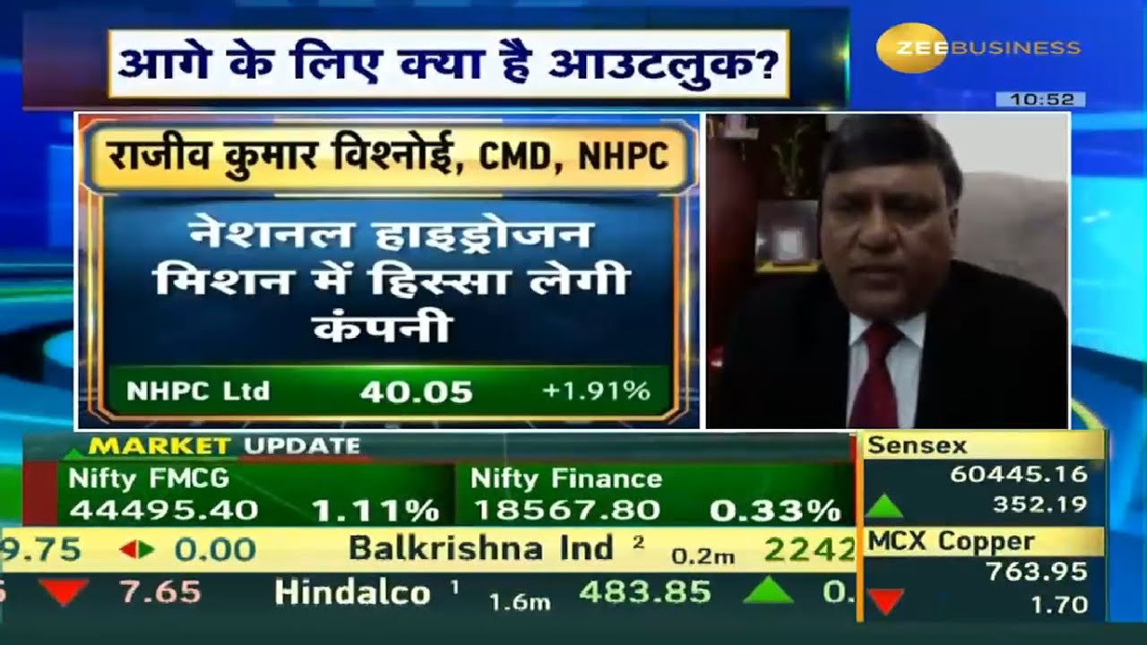 Shri R. K. Vishnoi, CMD, NHPC Interview with Zee Business on 17.01.2023 ...