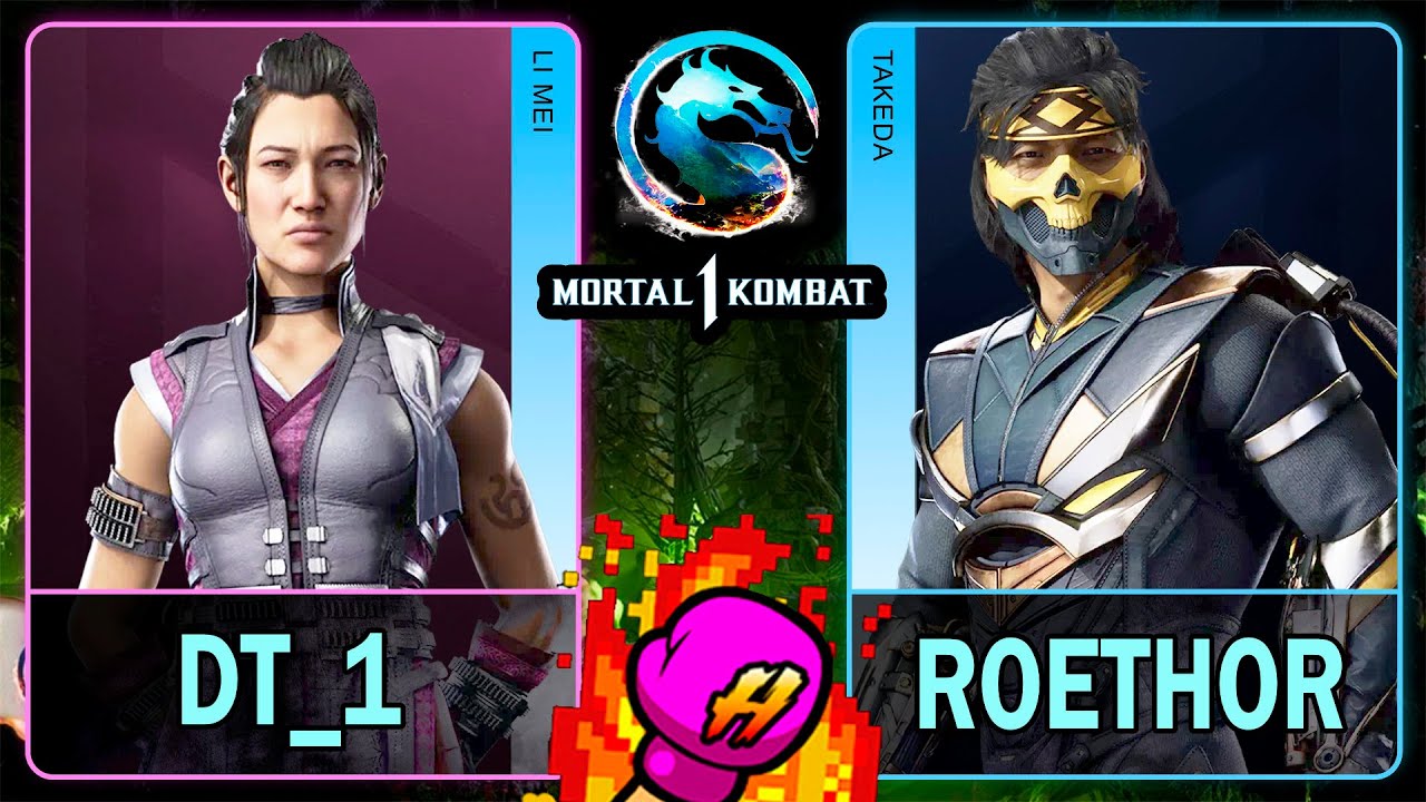 MK1 DT_1 (LI MEI) VS Roethor (TAKEDA)🥊Mortal Kombat 1🥊4K 60ᶠᵖˢ - YouTube