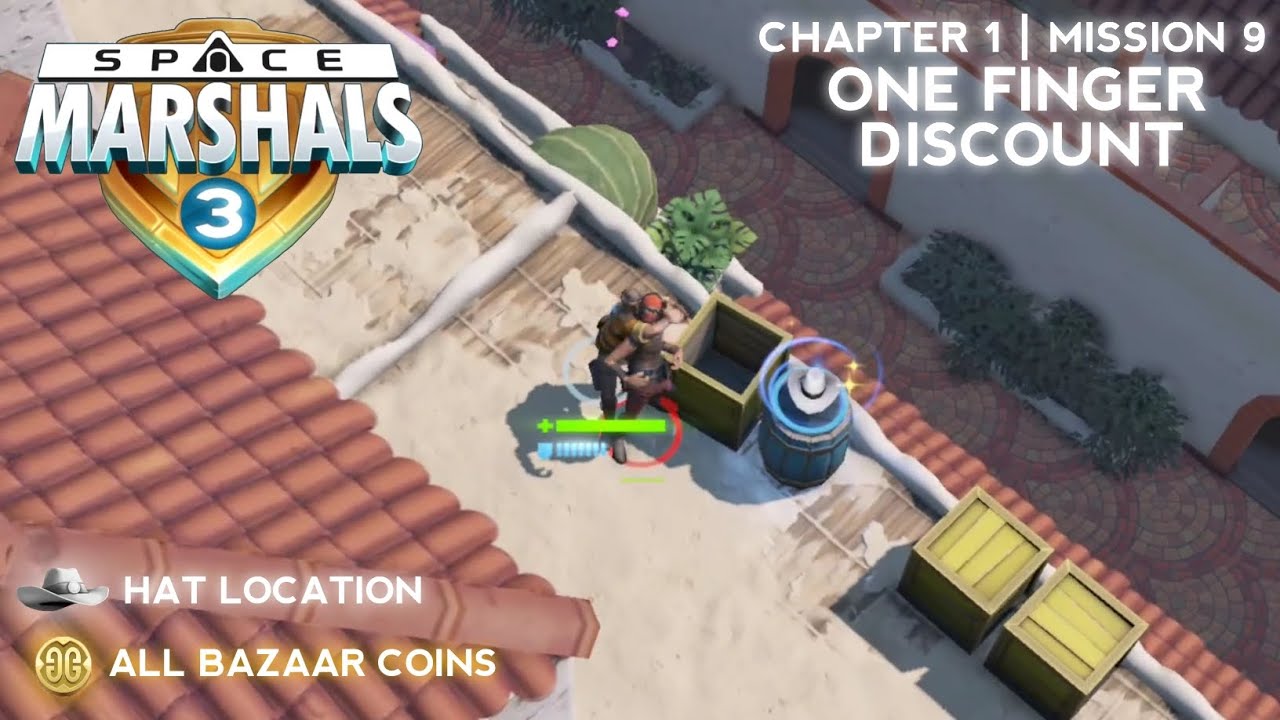 CHAPTER 1 | MISSION #9: ONE FINGER DISCOUNT - All Bazaar Coins and Hat ...