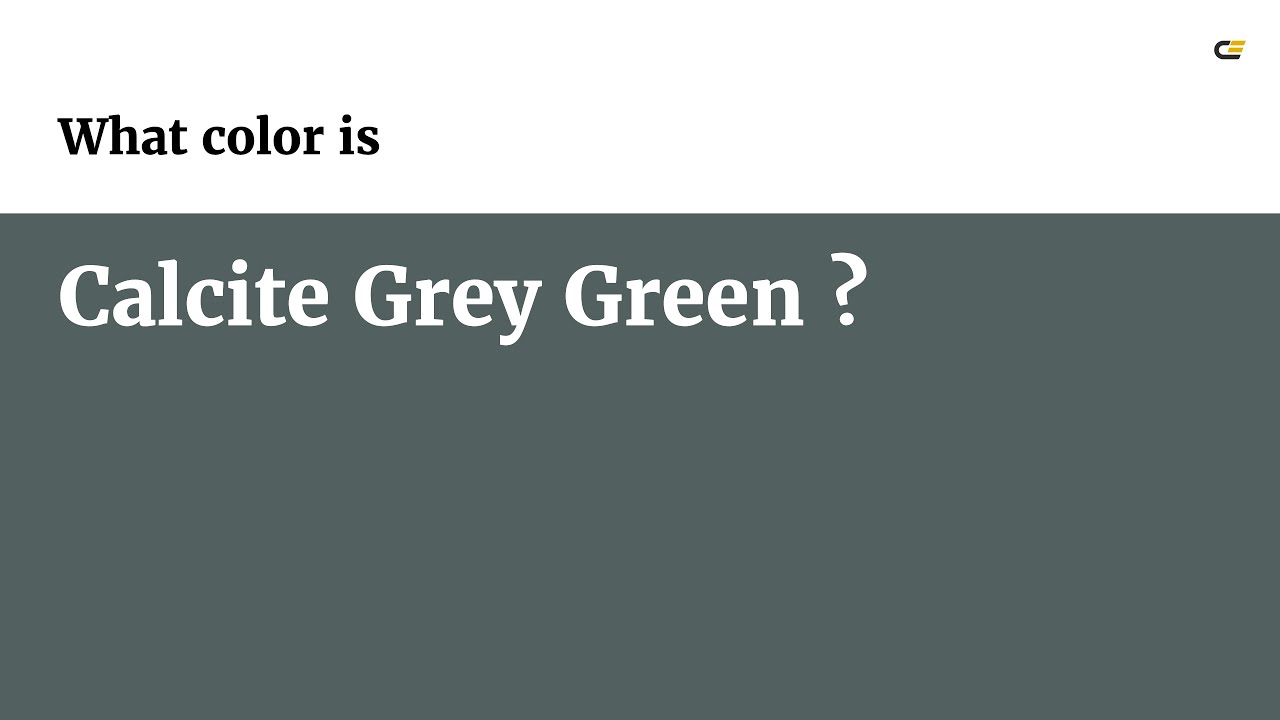 Calcite Grey Green color #52605f hex color - Blue color - Warm color ...