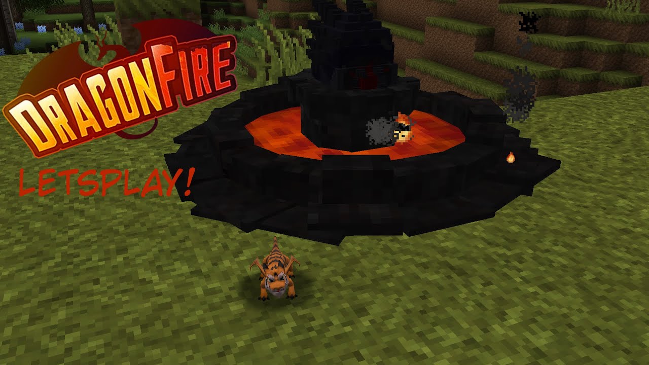 Tony The Tigris and Building a Base! | Minecraft Dragonfire letsplay ep ...