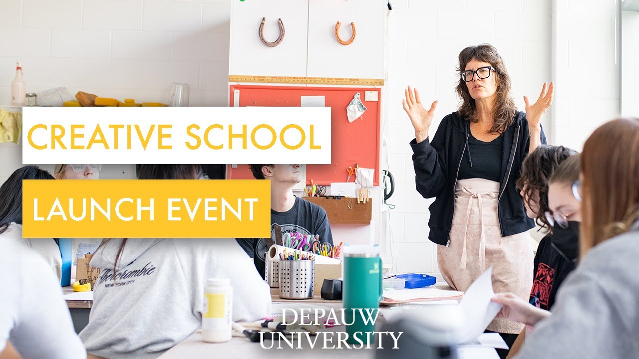 The Creative School | Launch Event - YouTube