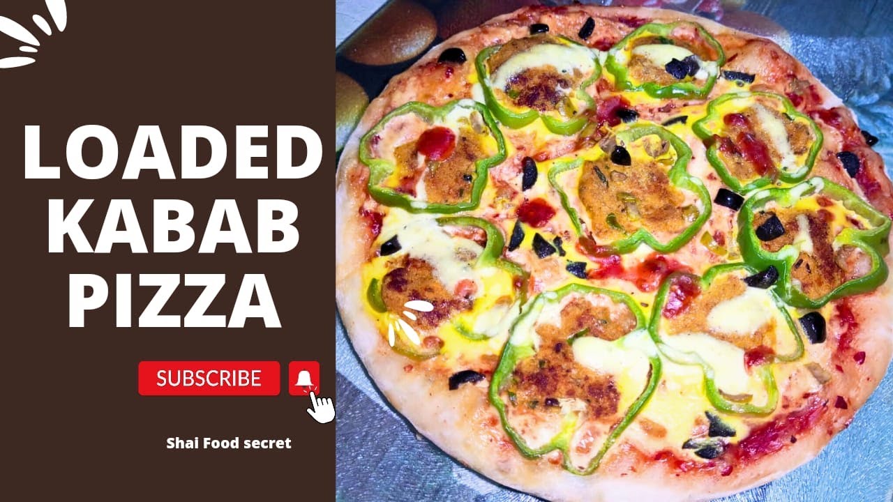 Loaded Kabab Pizza recipe by Shai Food secret ll 2 NewStyle Pizza ...