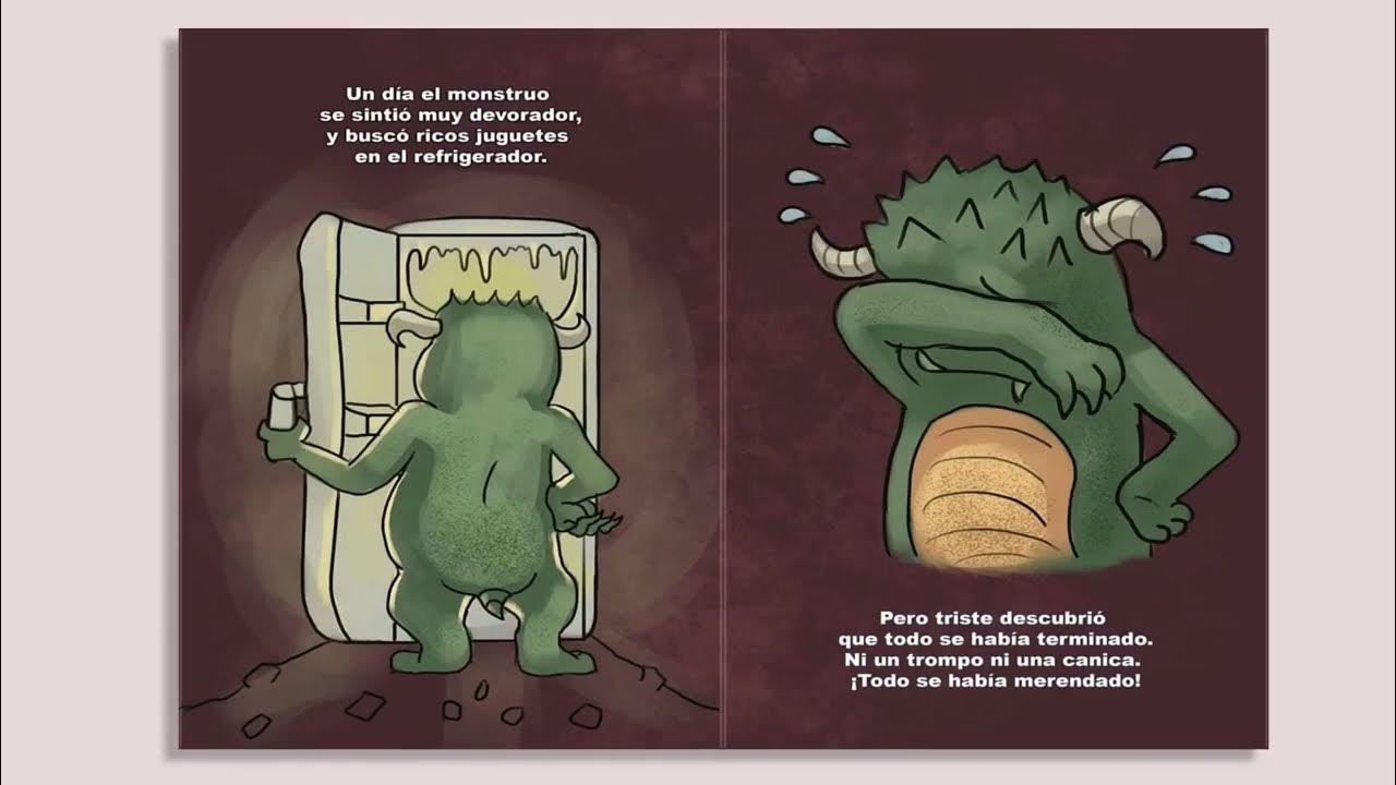 EleEP Para leer Libro El monstruo come juguetes - YouTube