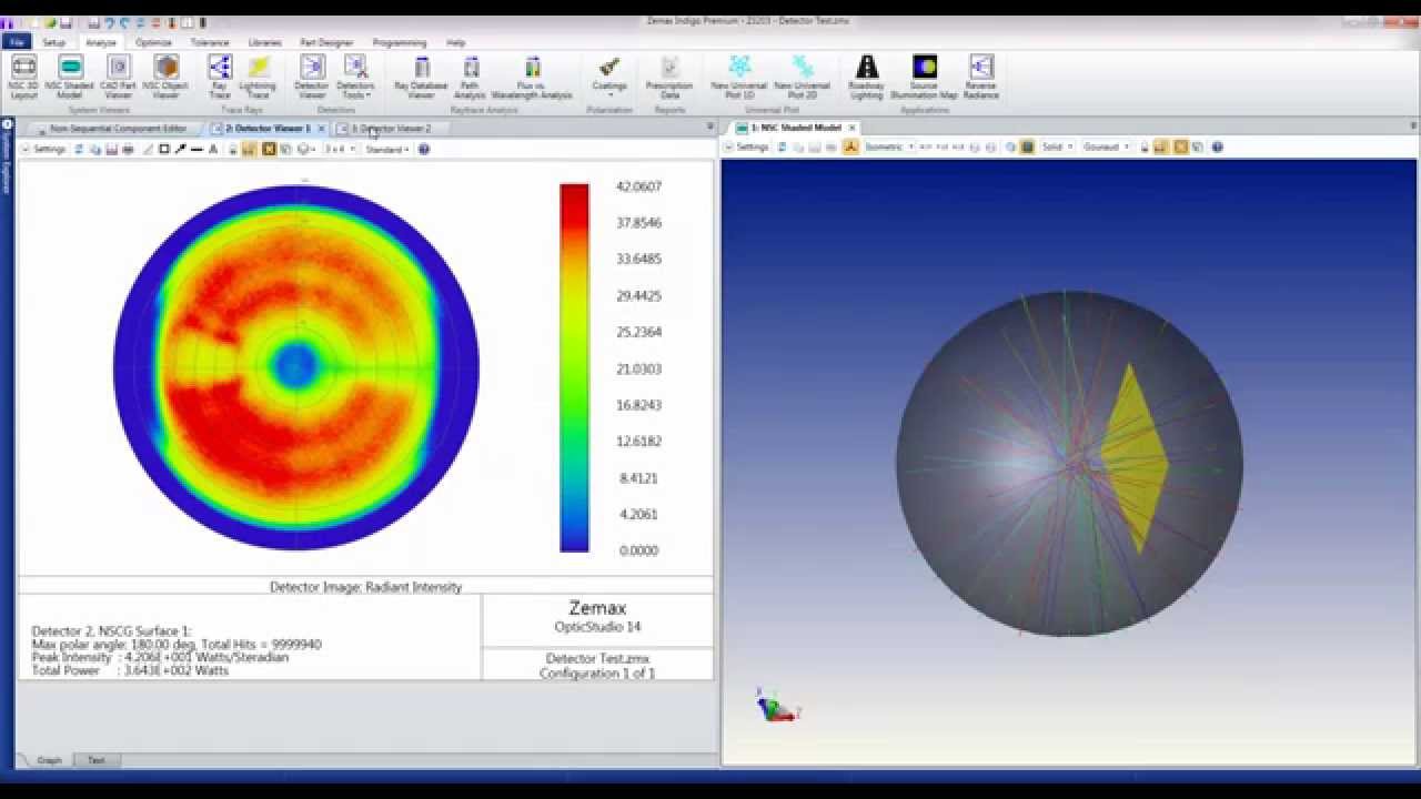 Zemax 16 Tutorial On Non Sequential Mode Ultrapr