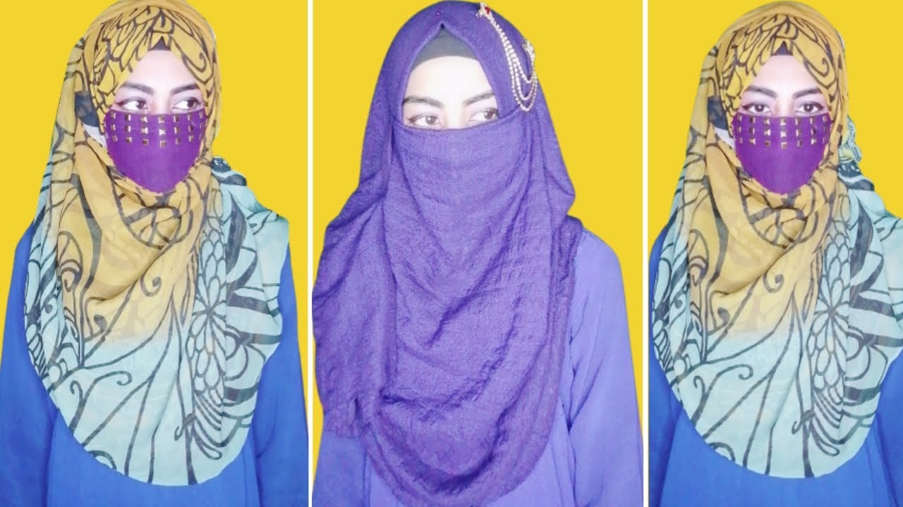 Niqab Tutorial Using Inner Cap | Summer 2 Exclusive Hijab Style With ...