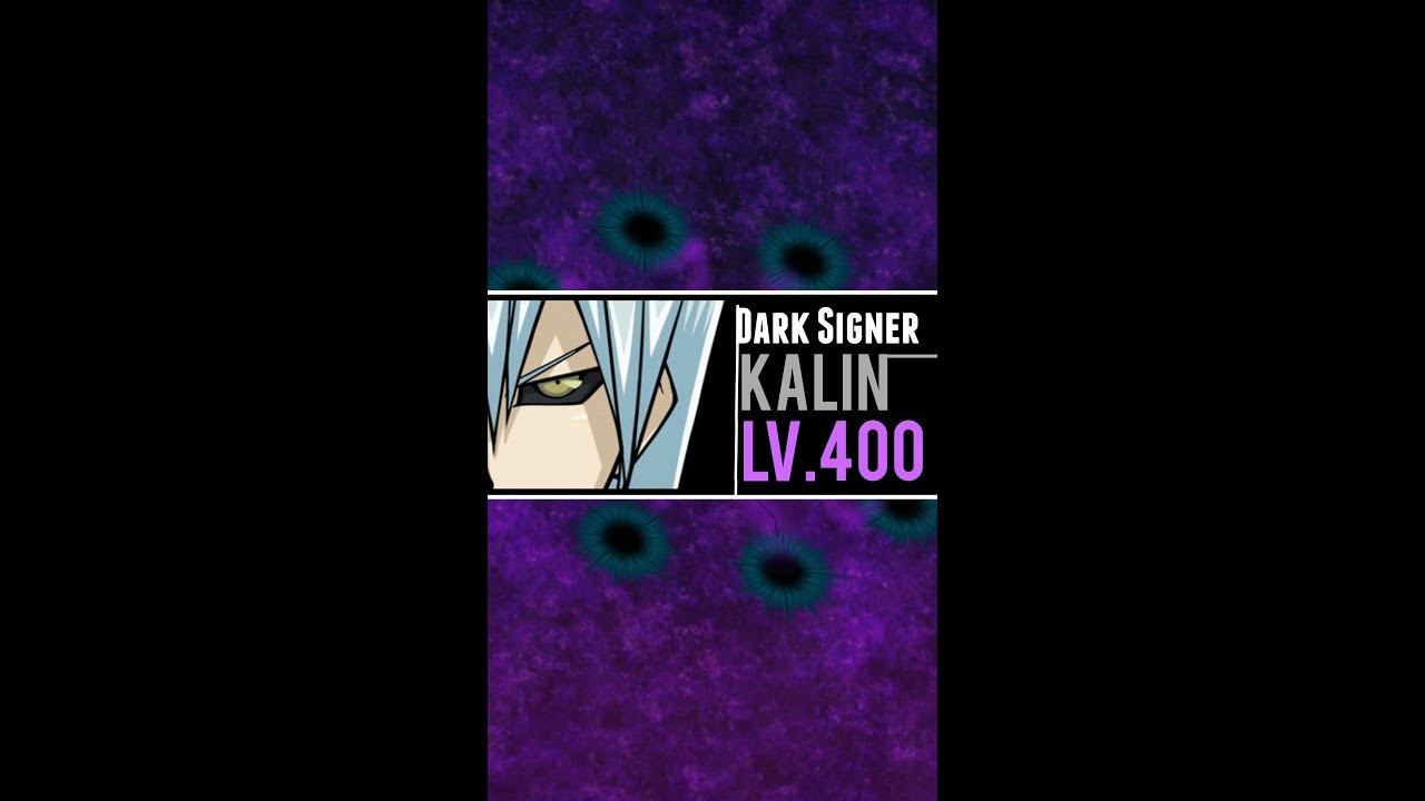 Yugioh Duel Links - Dark Signer Kalin Lv.400 - YouTube