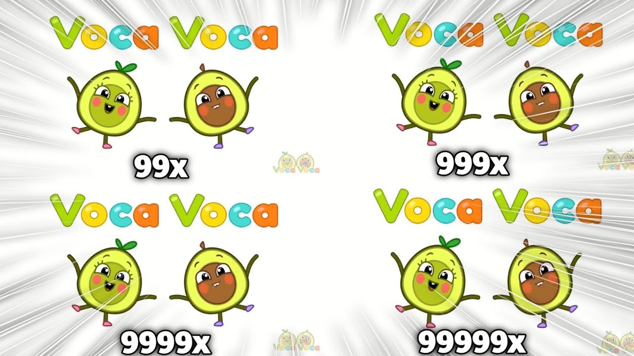 Voca Voca Intro Logo at God-Level 999999x Speed - YouTube