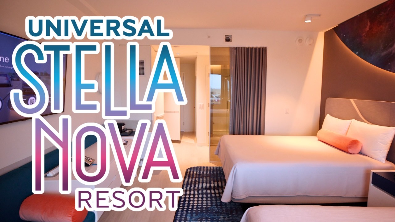 Universal Stella Nova Resort Standard Room FULL TOUR | Epic Universe ...
