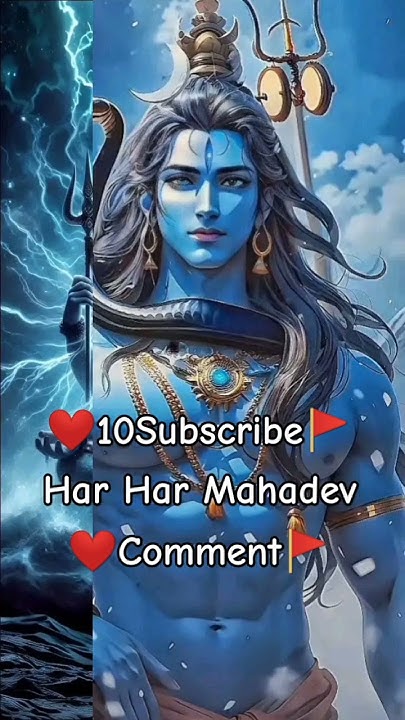 Jo Mahadev🚩 Ko sacche Man Se mante 🚩Hue channel ko subscribe ko like🚩🚩 🙏🙏🙏🙏🙏 - YouTube