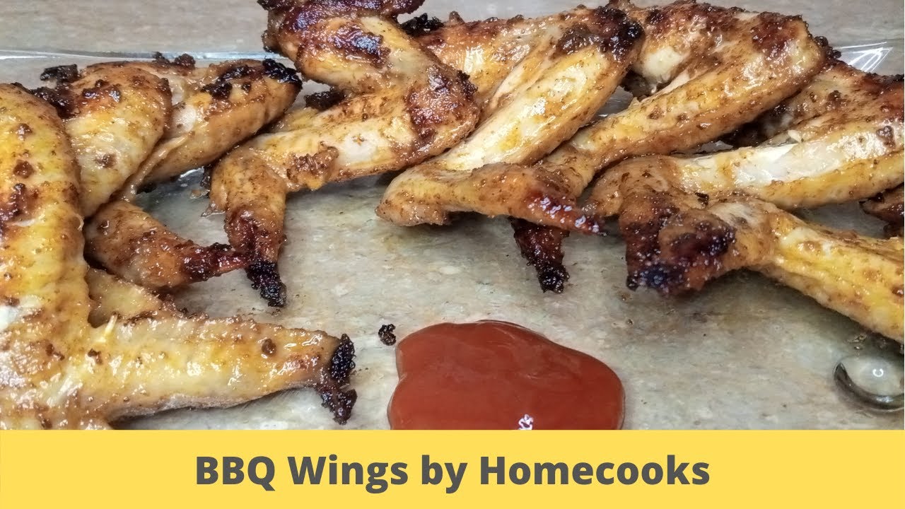 Sweet and Tangy Finger-licking BBQ Chicken Wings at Home | HomeCooks ...