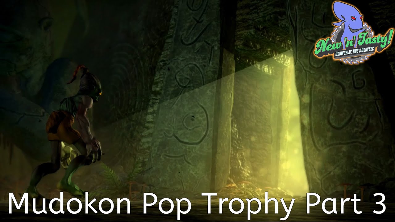 Oddworld: New 'N' Tasty! - Mudokon Pop Trophy Part 3 - YouTube